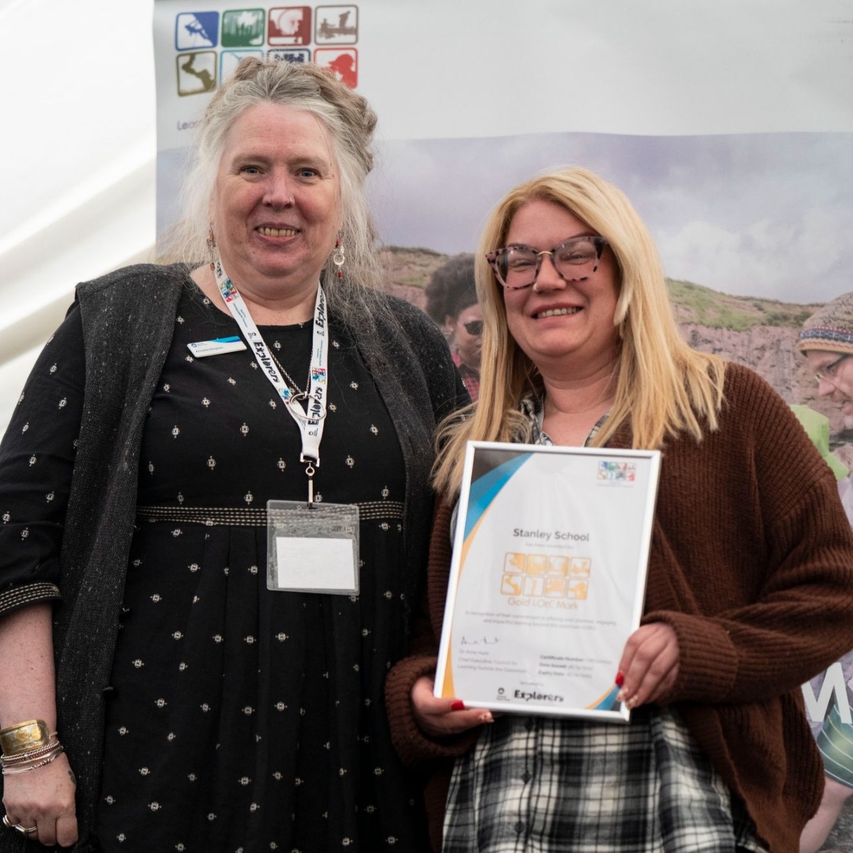 Stanley School - LOTC Gold Mark